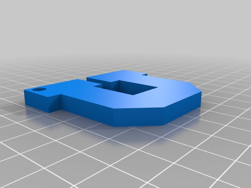 Free 3D file Utah Block U and Block U keychain・3D printer design to ...