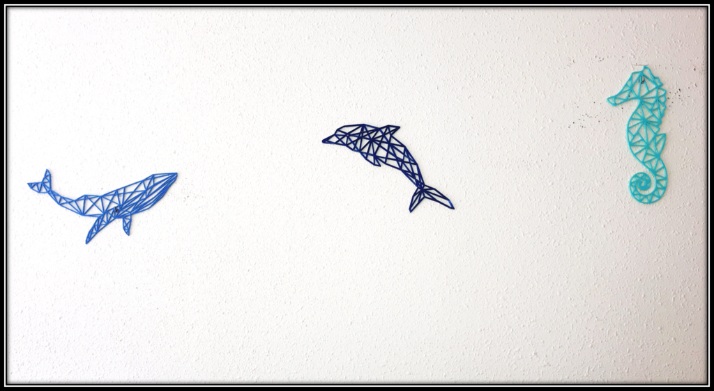 Free STL file Dolphin 2D Wall Sculpture・3D printable design to download ...