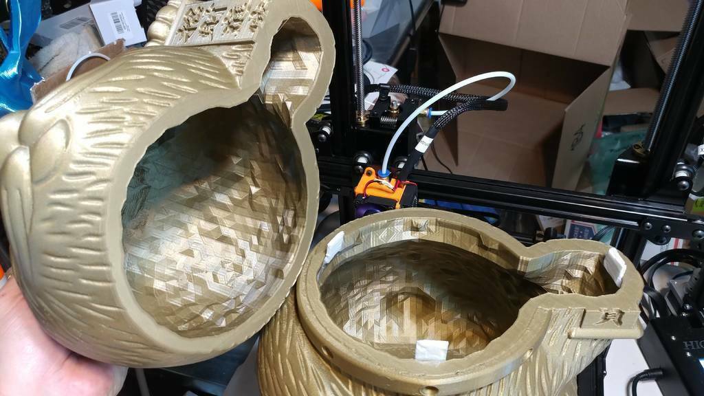 Free STL file Creality CR-10 Cat Plus Giagantic Cookie Jar Cat・3D ...