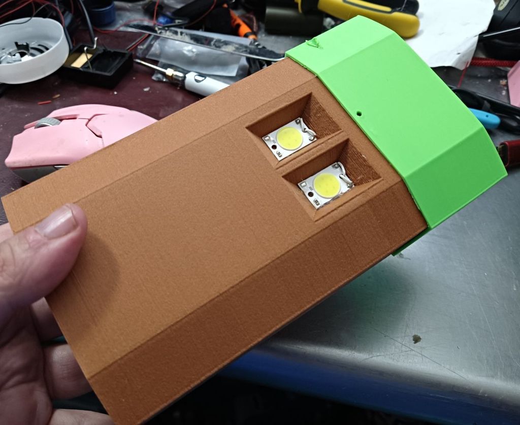 Free 3D file Non Disposable Flashlight・3D printer model to download・Cults