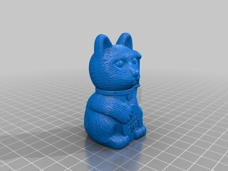 Free STL file Creality CR-10 Cat Plus Giagantic Cookie Jar Cat・3D ...