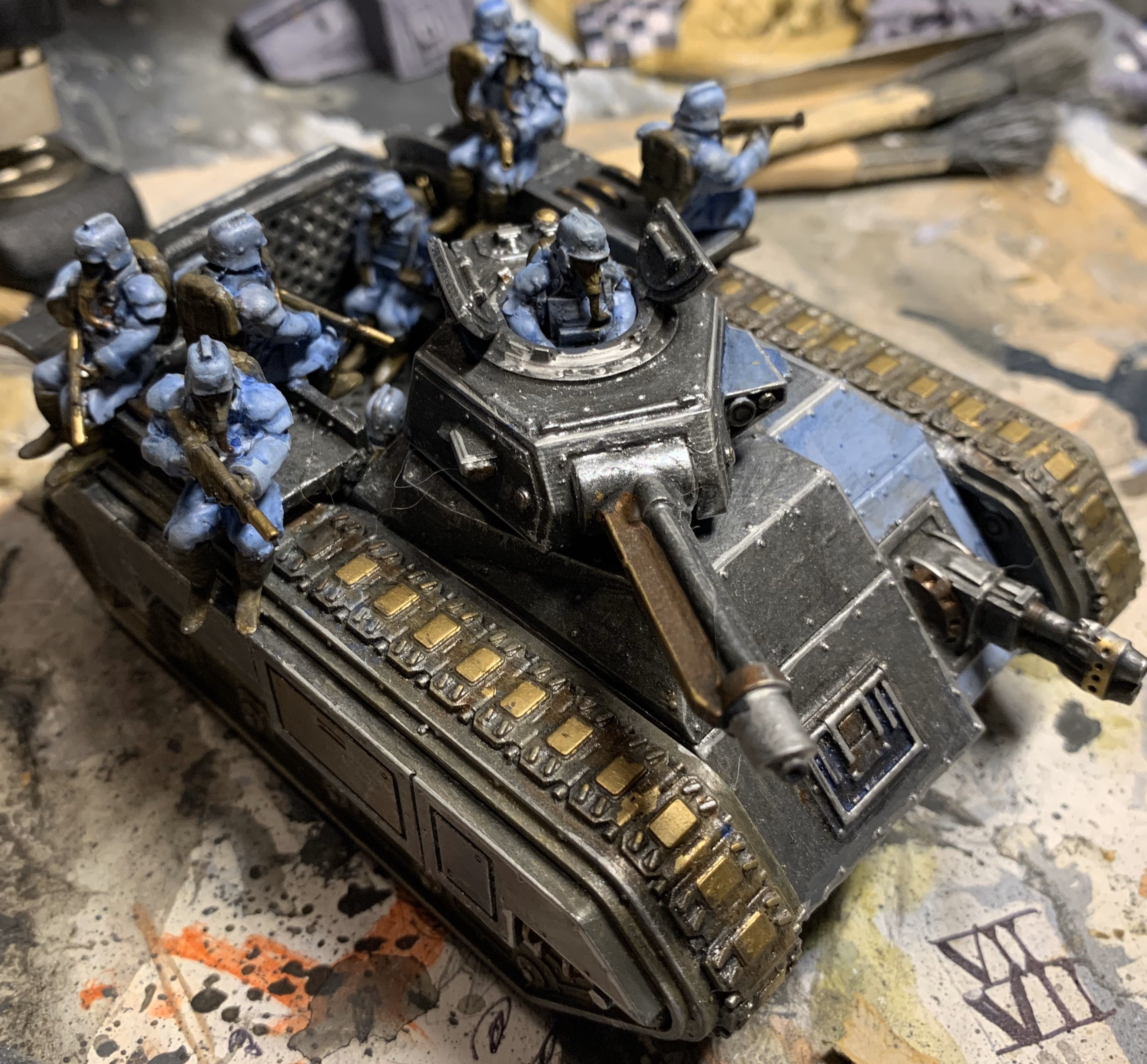 3D printed Interstellar Army Infantry Fighting Vehicle Middles • made ...