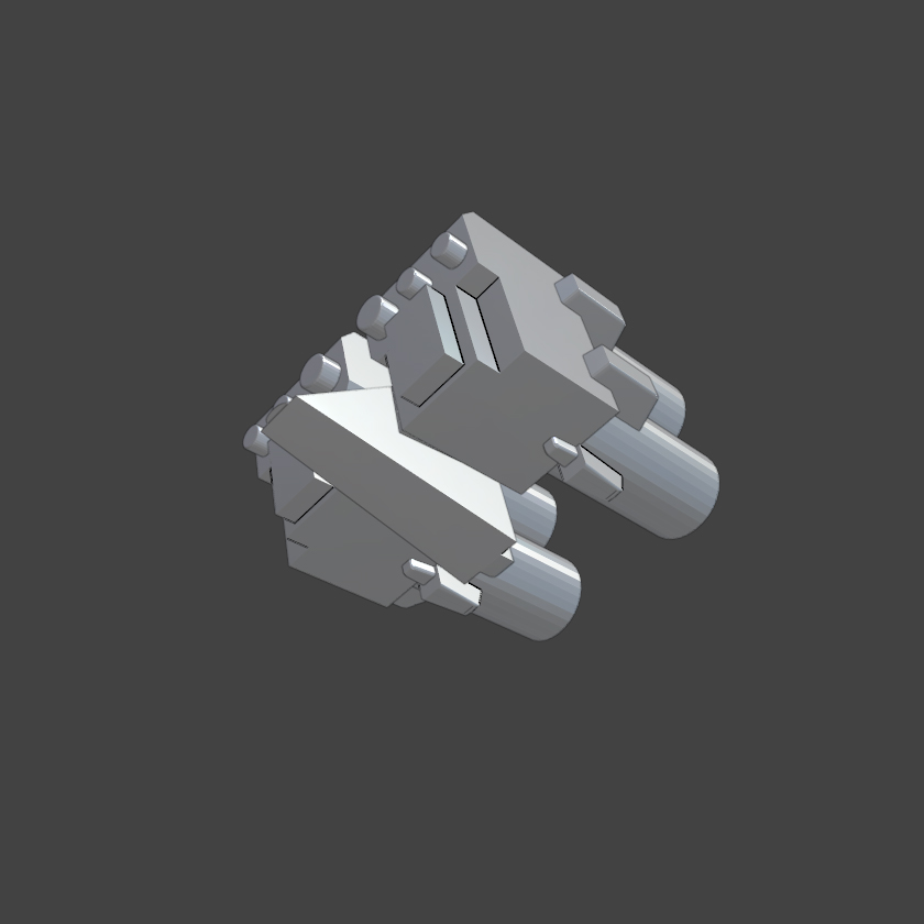 Free 3D file Quad Pod Smoke Launcher・3D printer model to download・Cults