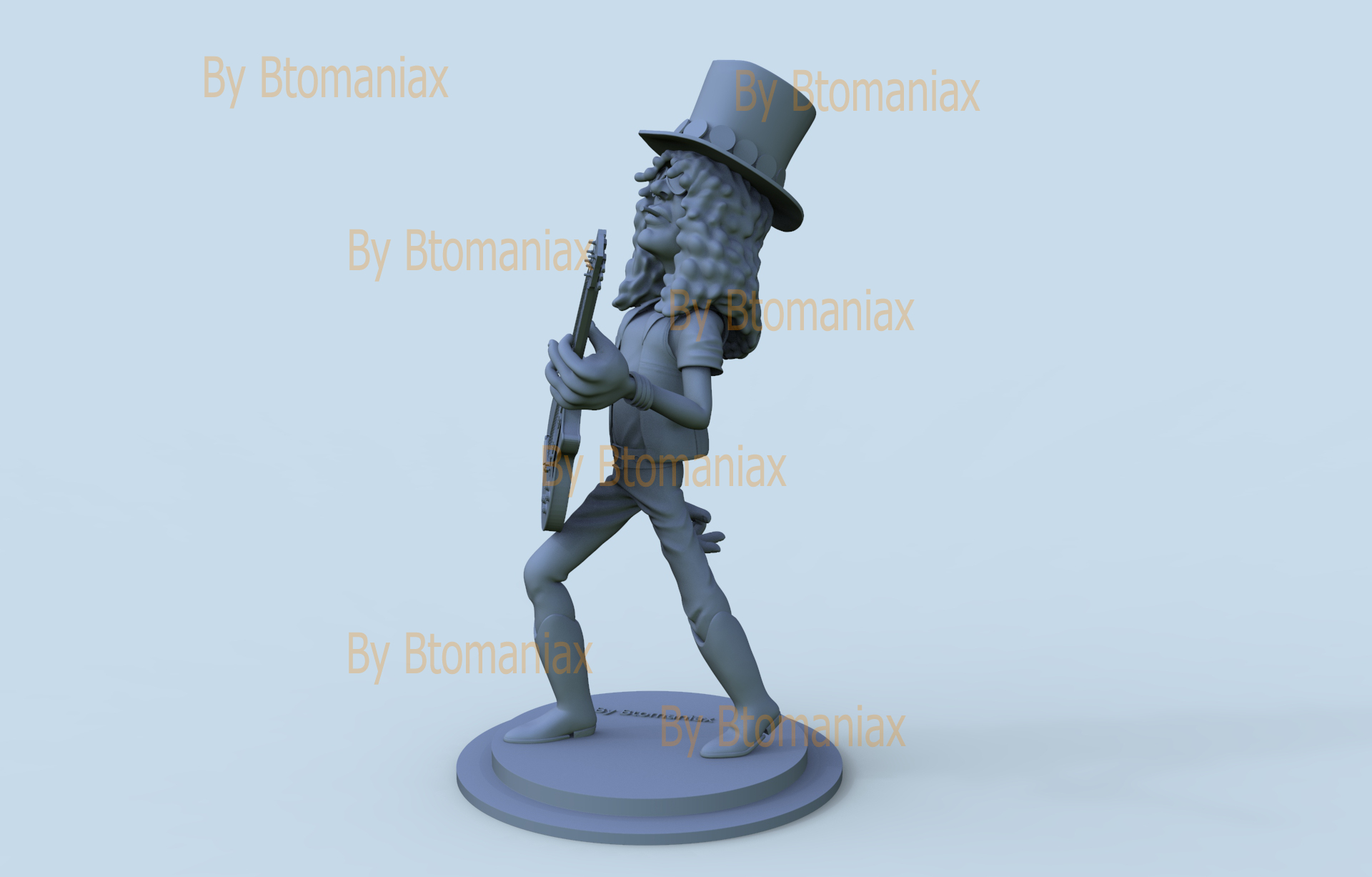 STL file Slash Guns and Roses 👽・3D print object to download・Cults
