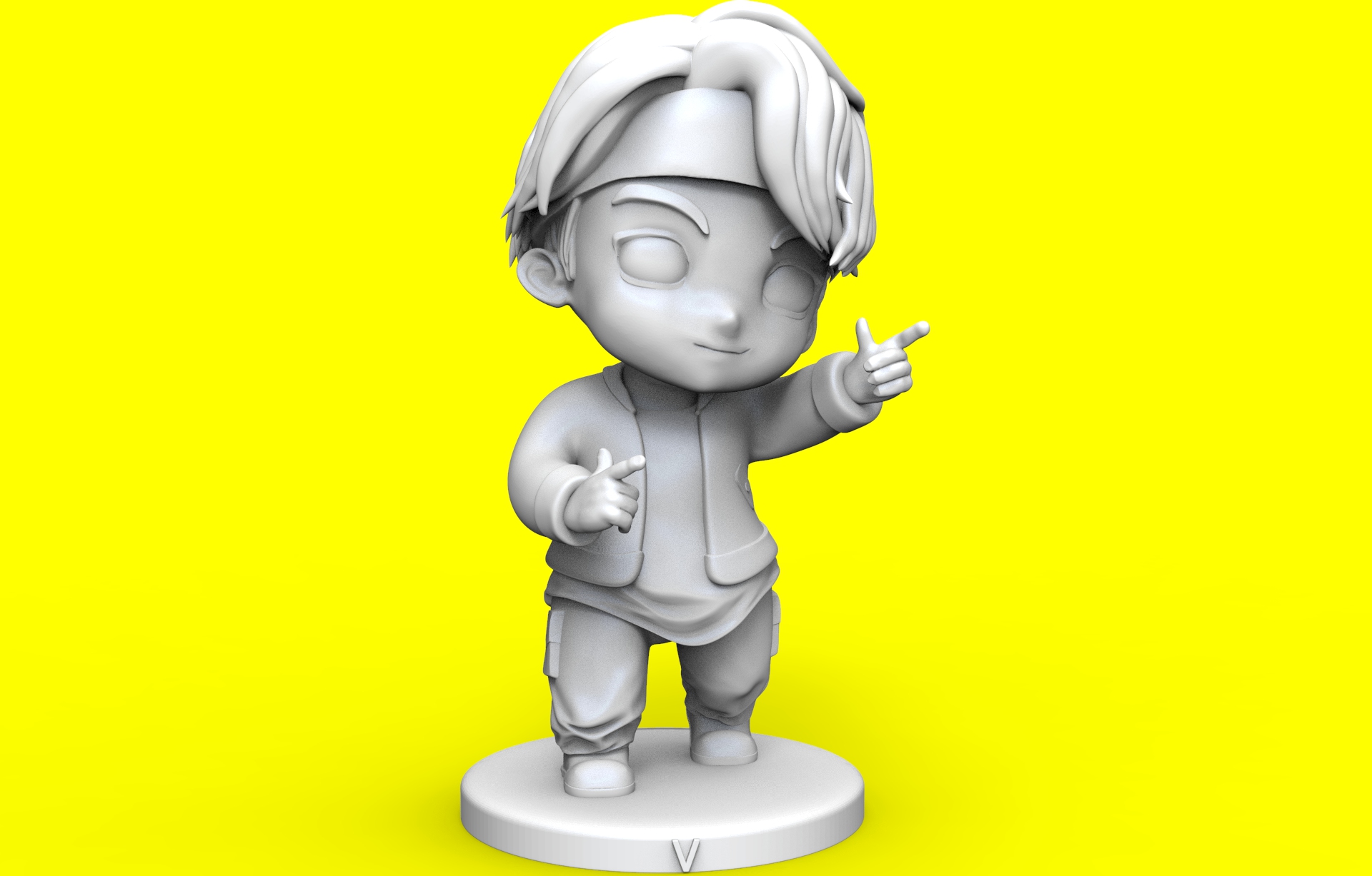 STL file V BTS 👽・3D printer model to download・Cults