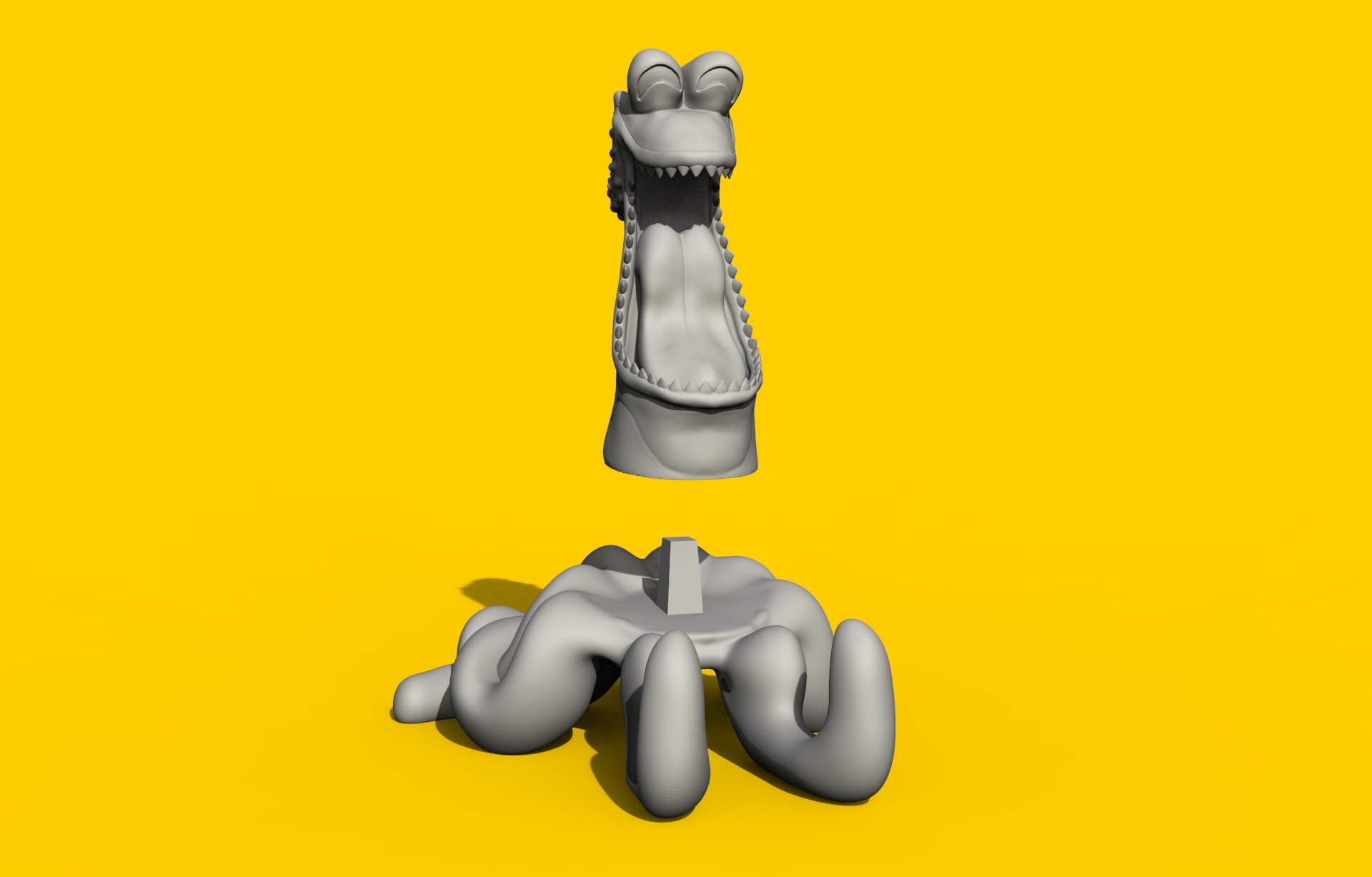 STL file Kraken from Hotel Transylvania 3・3D printer model to download ...