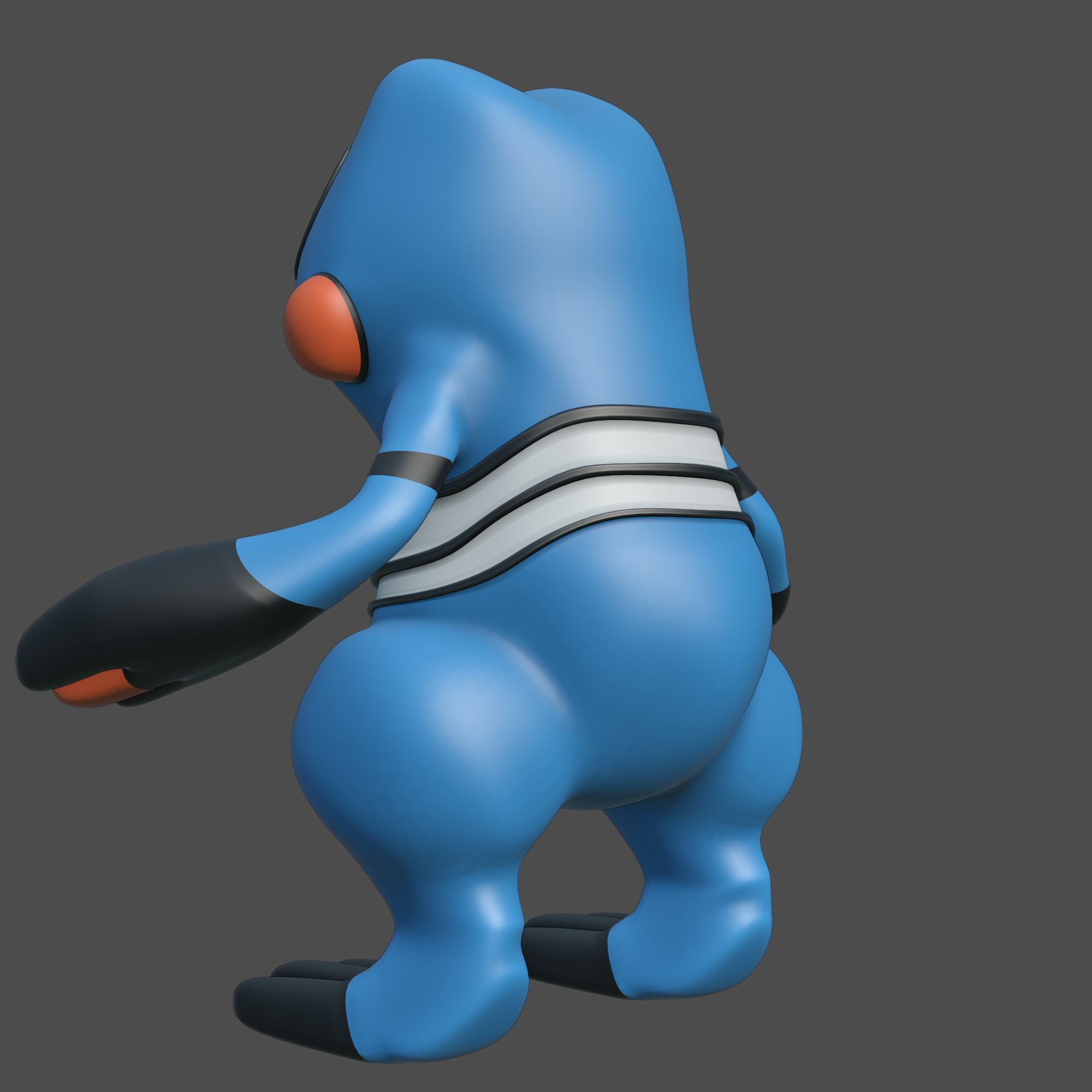 Fichier STL gratuit Croagunk 🐉・Objet imprimable en 3D à télécharger・Cults