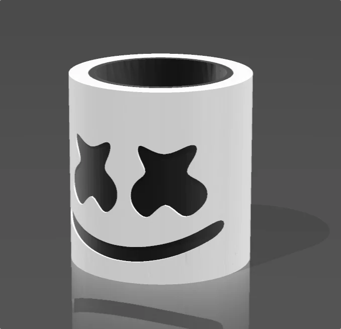 Free STL file Mate Marshmello (dj)・Template to download and 3D print・Cults