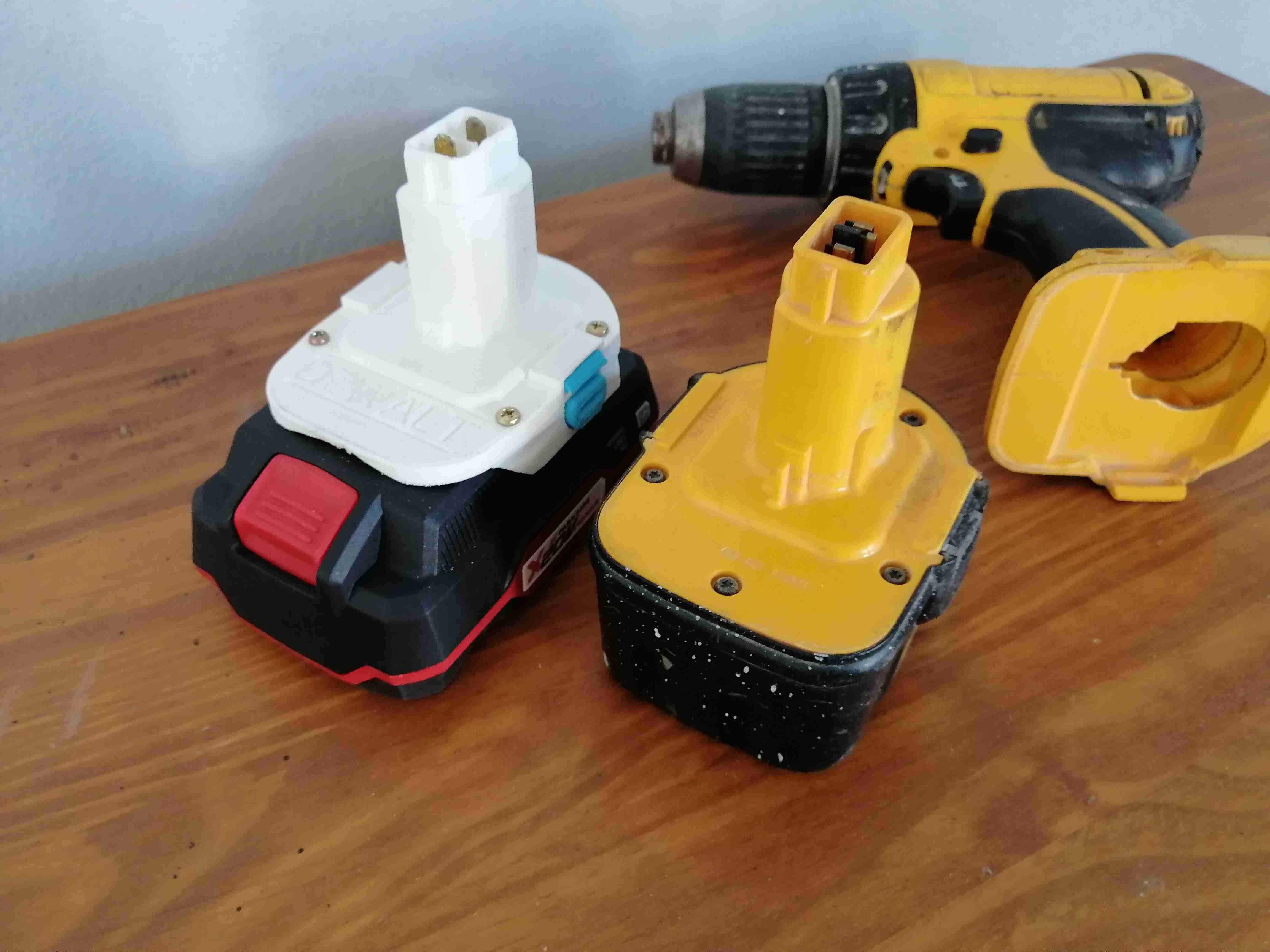 Free STL file Parkside x20 X12 to Dewalt 12v 🧞‍♂️・3D printer design to ...