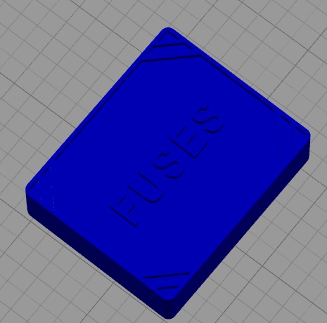 STL file car fuses box・3D printing model to download・Cults