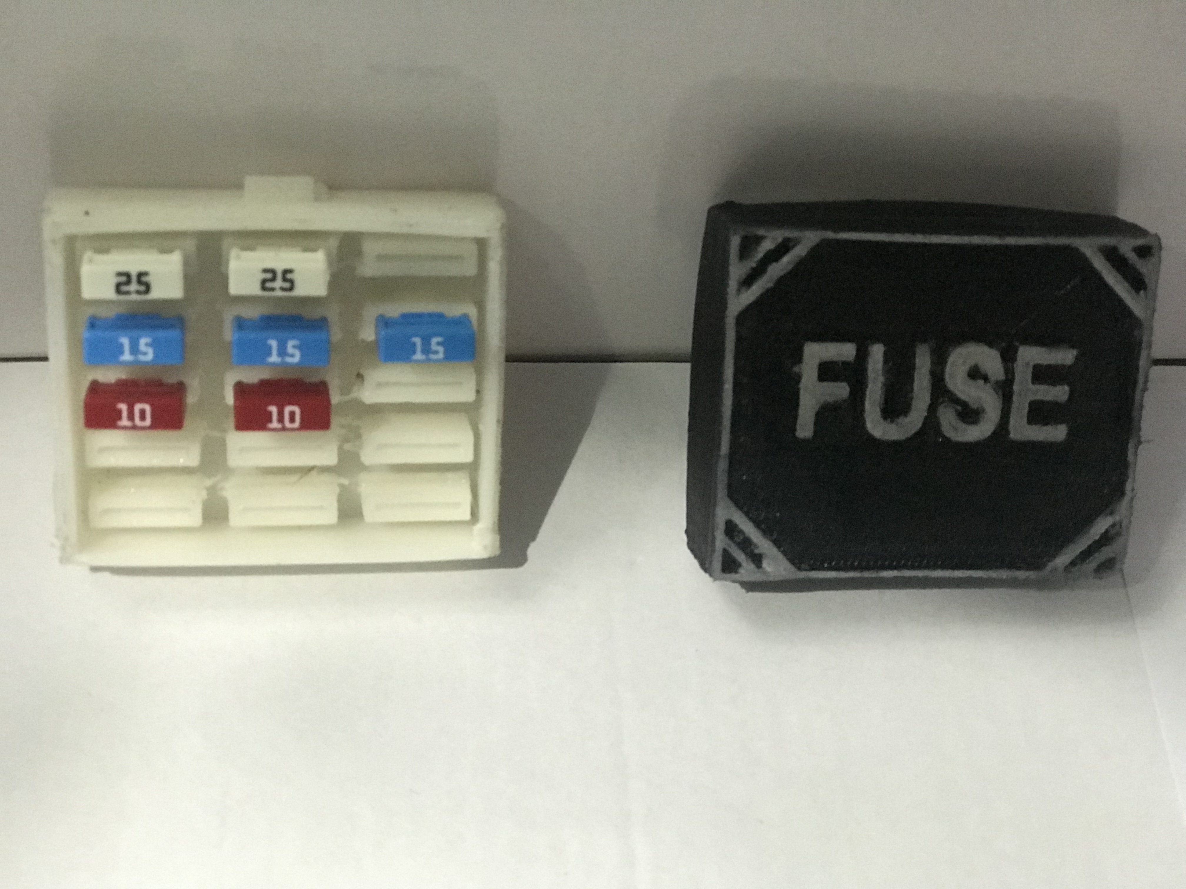 STL file car fuses box・3D printing model to download・Cults
