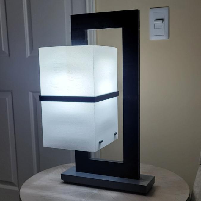 STL-Datei Wavy Floating Cube Moderne Lampe 🛁・3D-Drucker-Vorlage zum ...