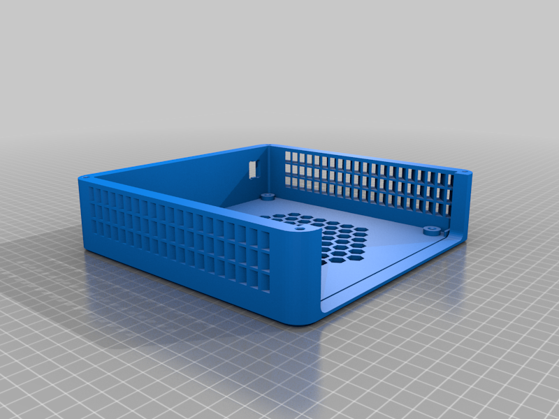 Archivo STL gratuito Mini-ITX PC fully printed case 🖥️・Design para ...