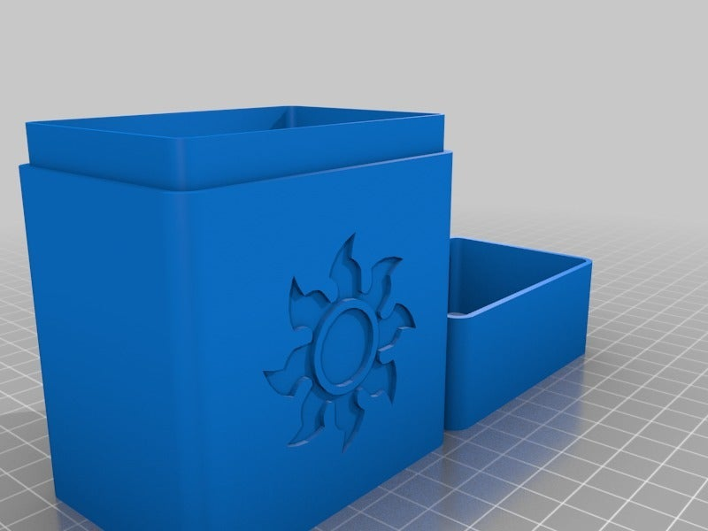 Free STL file Custumizable MTG Deck Box・Object to download and to 3D ...