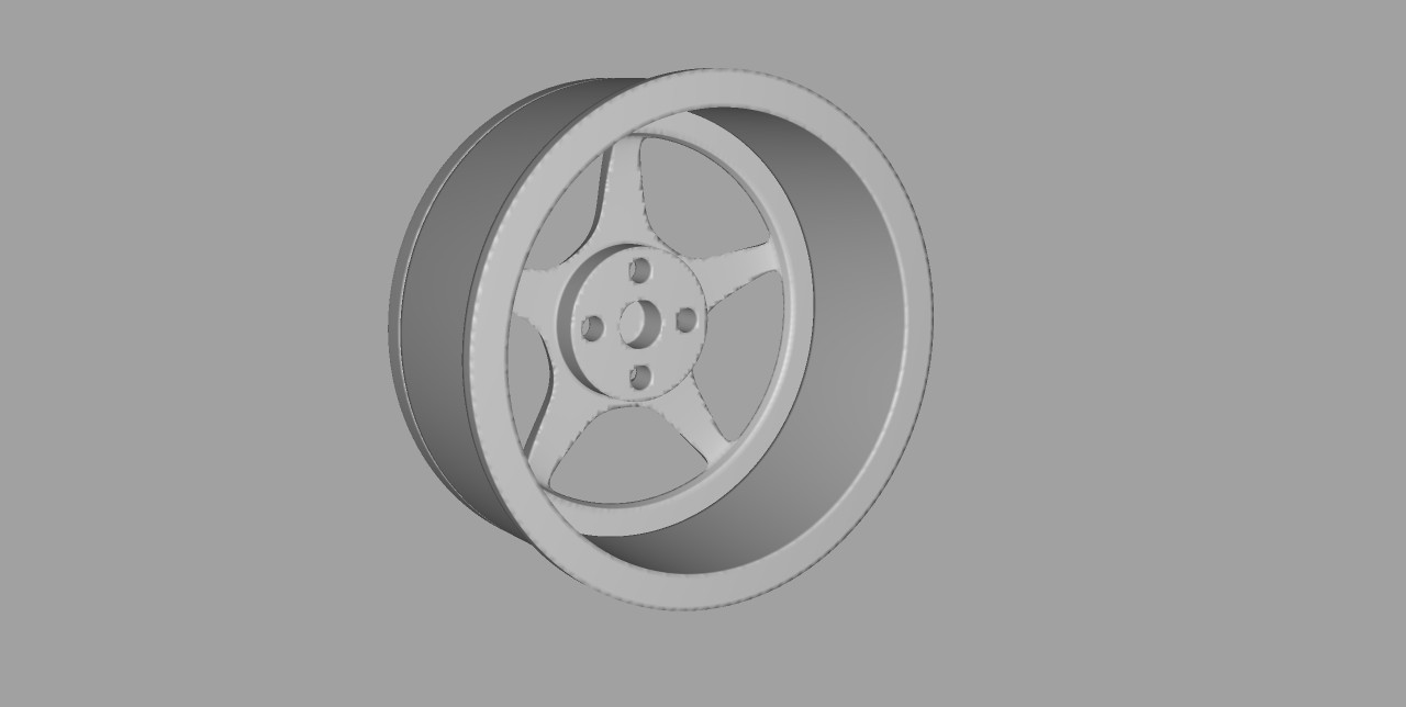 STL file 1/24 Scale Enkei RP01 Rim ( 17 inch ) 🚗・Model to download and ...
