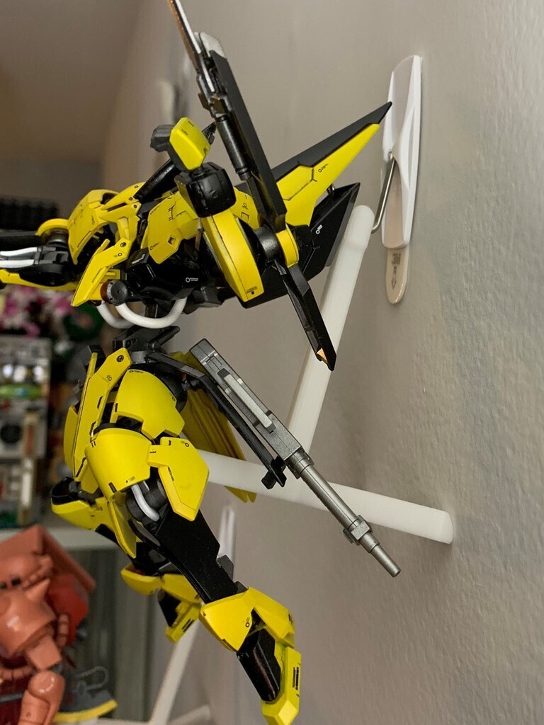 Free STL file Wall-mount Gunpla base 🤖・3D printing design to download・Cults