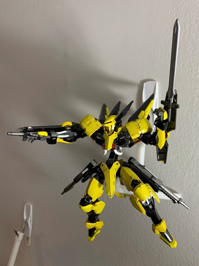 Free STL file Wall-mount Gunpla base 🤖・3D printing design to download・Cults
