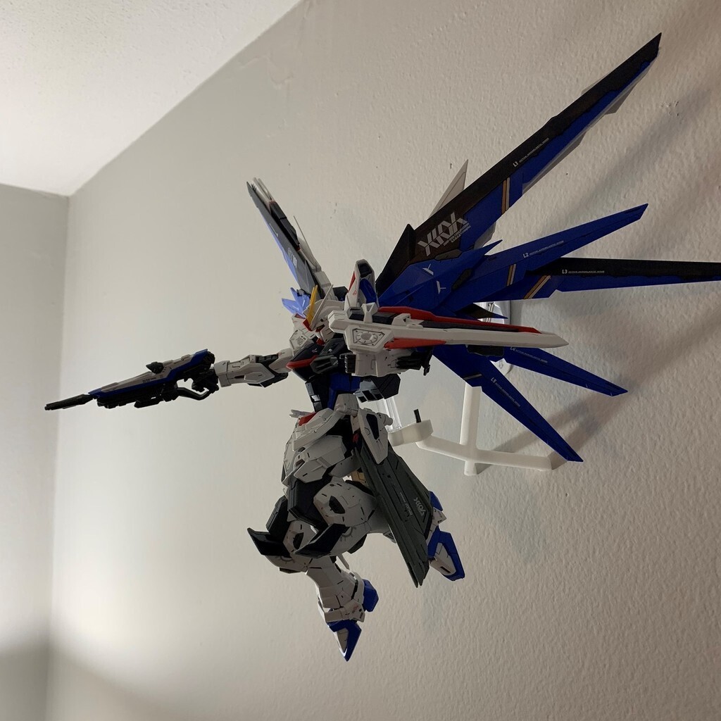 Free STL file Wall-mount Gunpla base 🤖・3D printing design to download・Cults