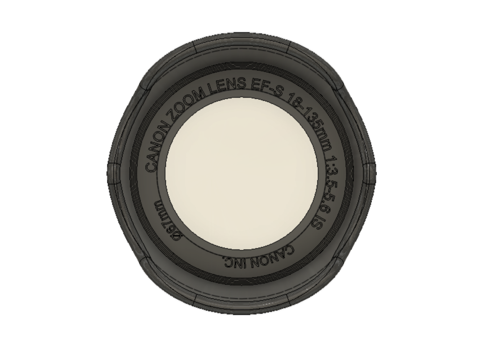 STL file Camera lens mirror (Canon, Nikon...)・3D printer model to ...