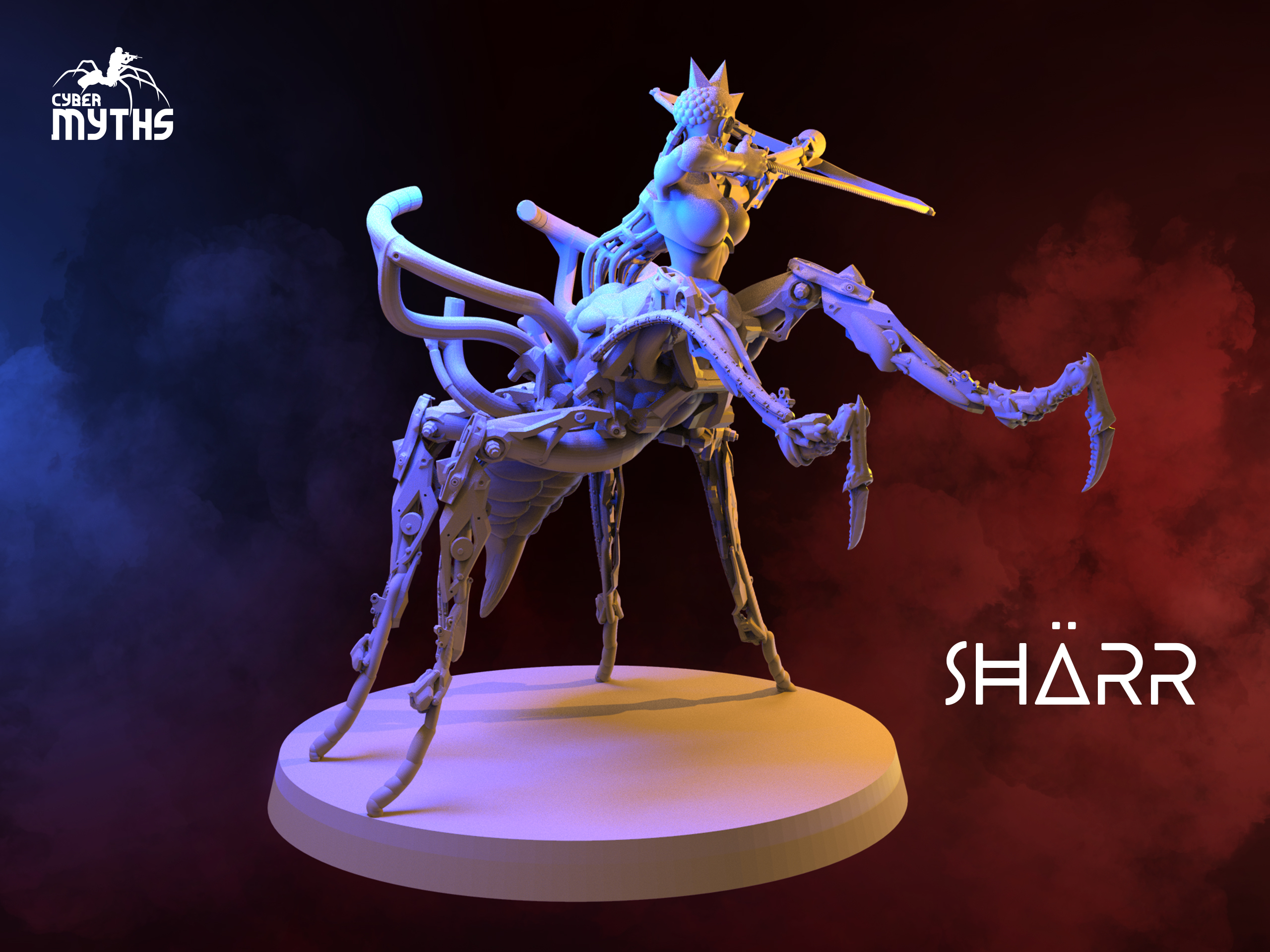 3D file Shaär Cyber Myths・Model to download and 3D print・Cults