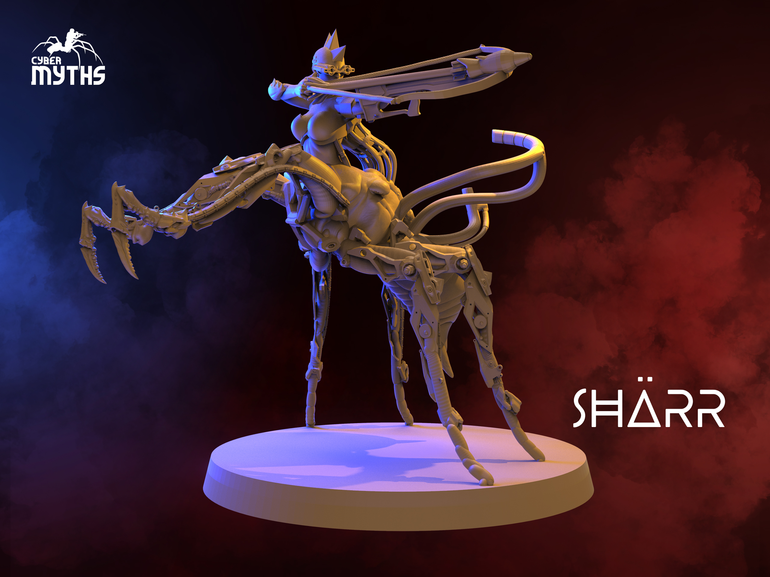 3D file Shaär Cyber Myths・Model to download and 3D print・Cults