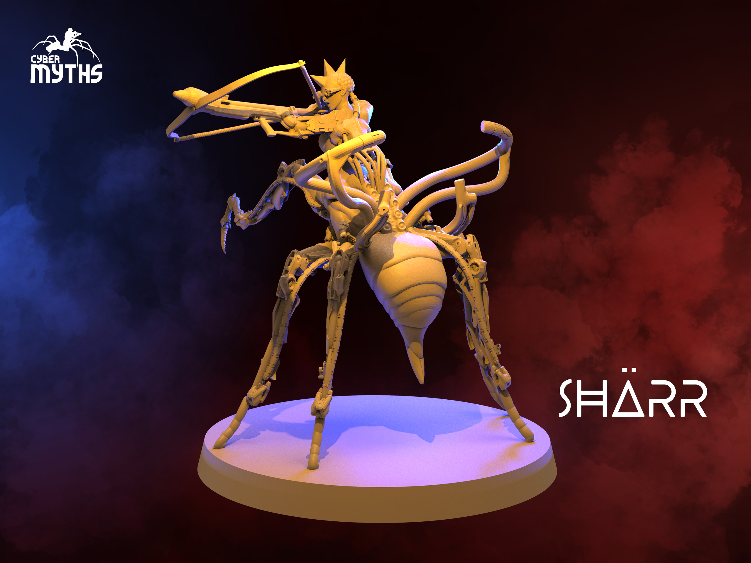 3D file Shaär Cyber Myths・Model to download and 3D print・Cults