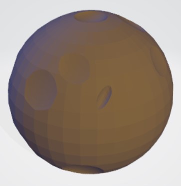 Free STL file Cratered planetoid 🪐・3D print design to download・Cults