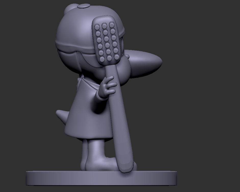 3D file Pocoyo and Duck with Toothbrush (Version 2) 🦆・3D printable ...