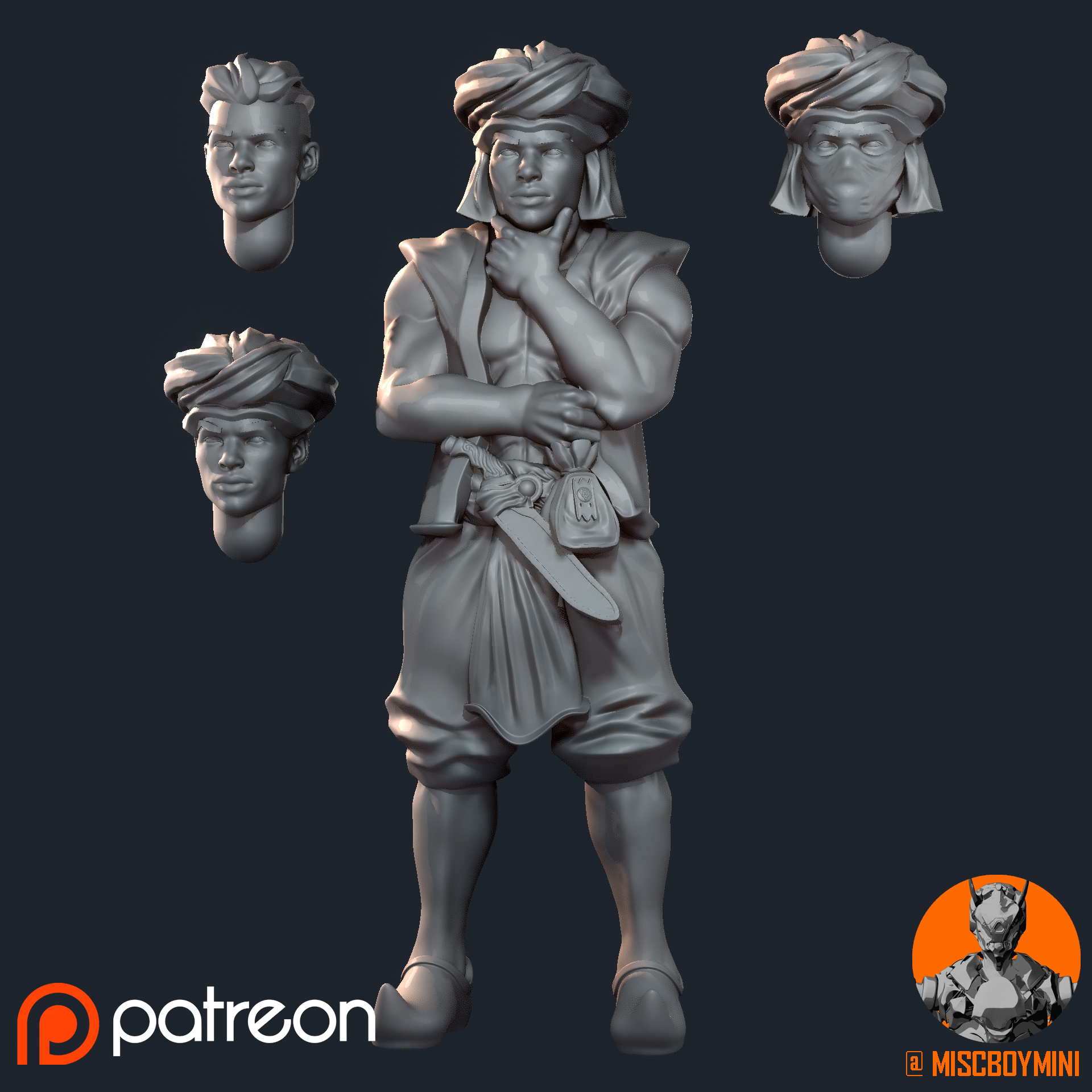 Free STL file Human Mastermind・Design to download and 3D print・Cults