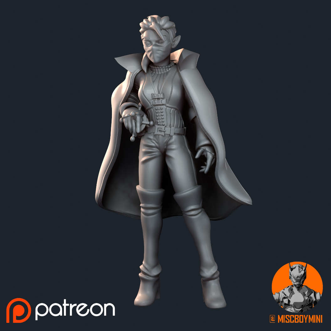 Free STL file Elf Rogue・3D printable model to download・Cults