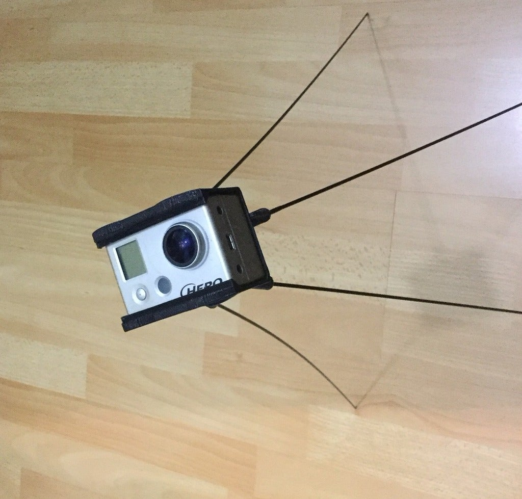 Archivo STL gratis Caméra suiveuse Gopro Hero HD 👽・Plan imprimible en ...