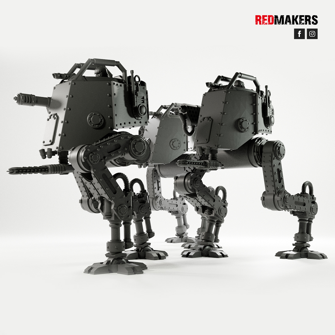 3D file Imperial force Light mech 🎲・3D printable design to download・Cults