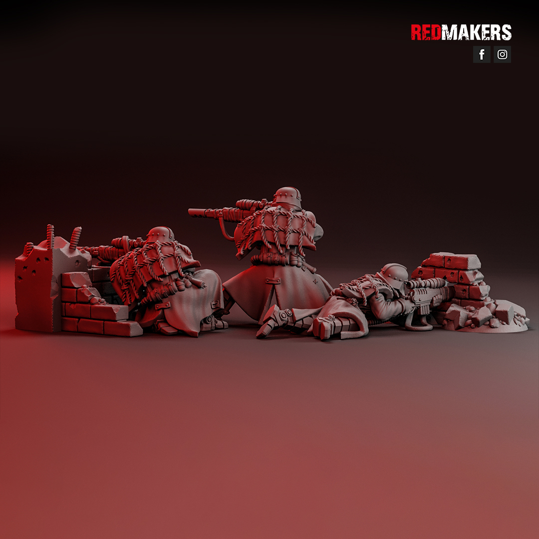 3D file Death Squad - Snipers of the Imperial Force・3D printing model ...