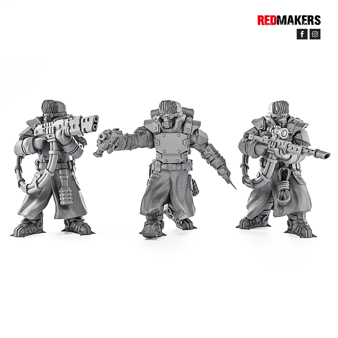 3D file Ice Warriors - Elite squad of the Imperial Force 🧊・3D print ...