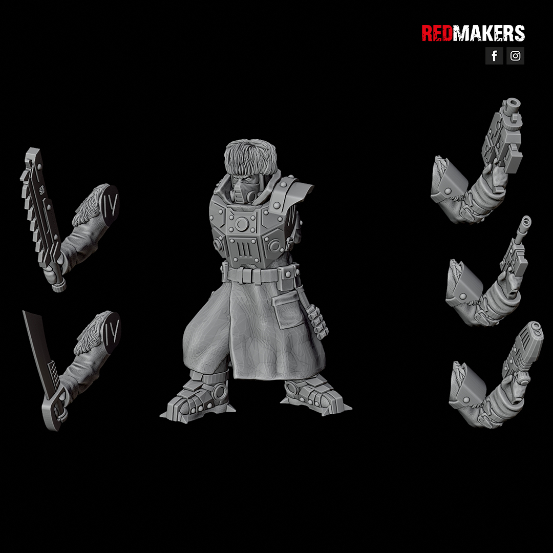 3D file Ice Warriors - Command Squad of the Imperial Force 🧊・Model to ...