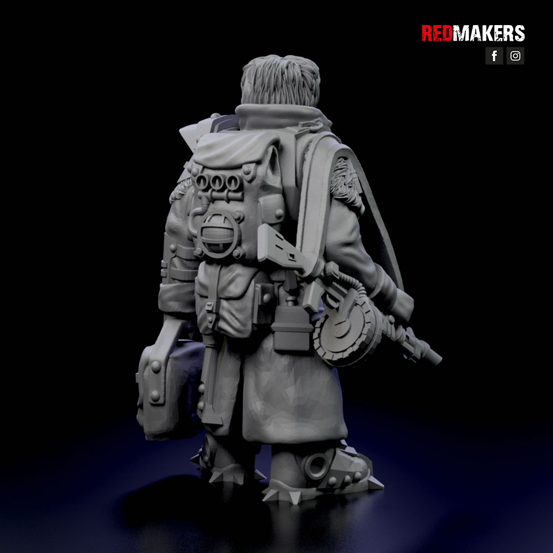 3D file Ice Warriors - Command Squad of the Imperial Force 🧊・Model to ...