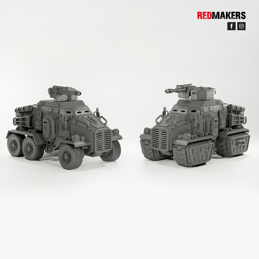 3D file Imperial military force Heavily armored vehicle 🪖・3D printable ...