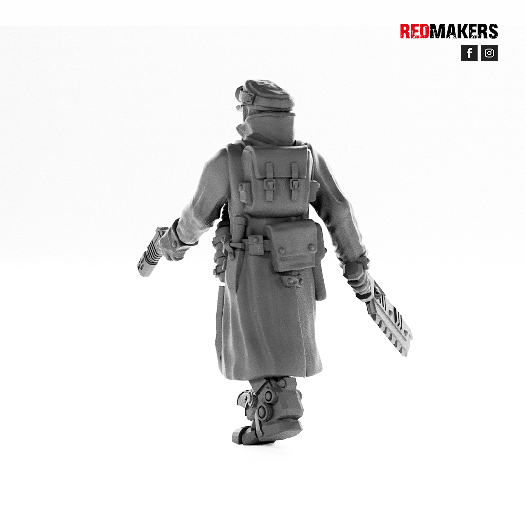 3D file Death Squad Engineers of the Imperial Force 🔨・3D printing ...