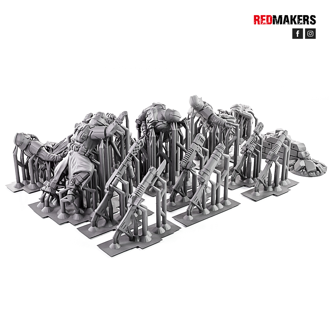 3D file Death Squad - Slain soldiers 💂・Design to download and 3D print ...