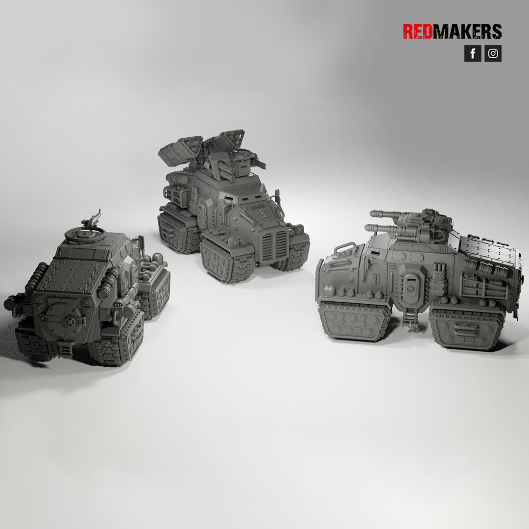 3D file Imperial military force Heavily armored vehicle 🪖・3D printable ...