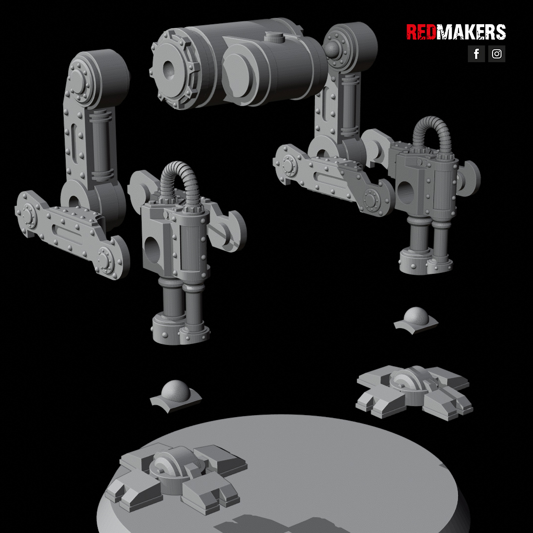3D file Imperial force Light mech 🎲・3D printable design to download・Cults
