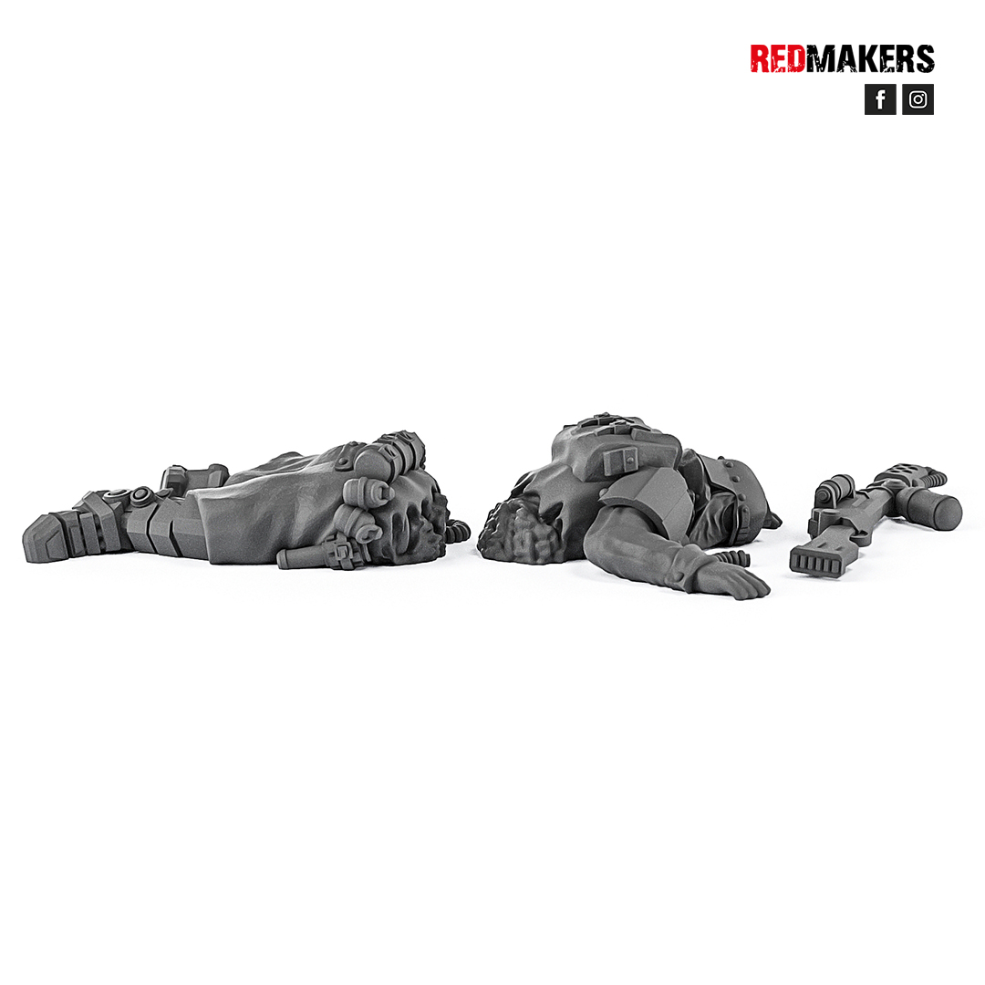 3D file Death Squad - Slain soldiers 💂・Design to download and 3D print ...