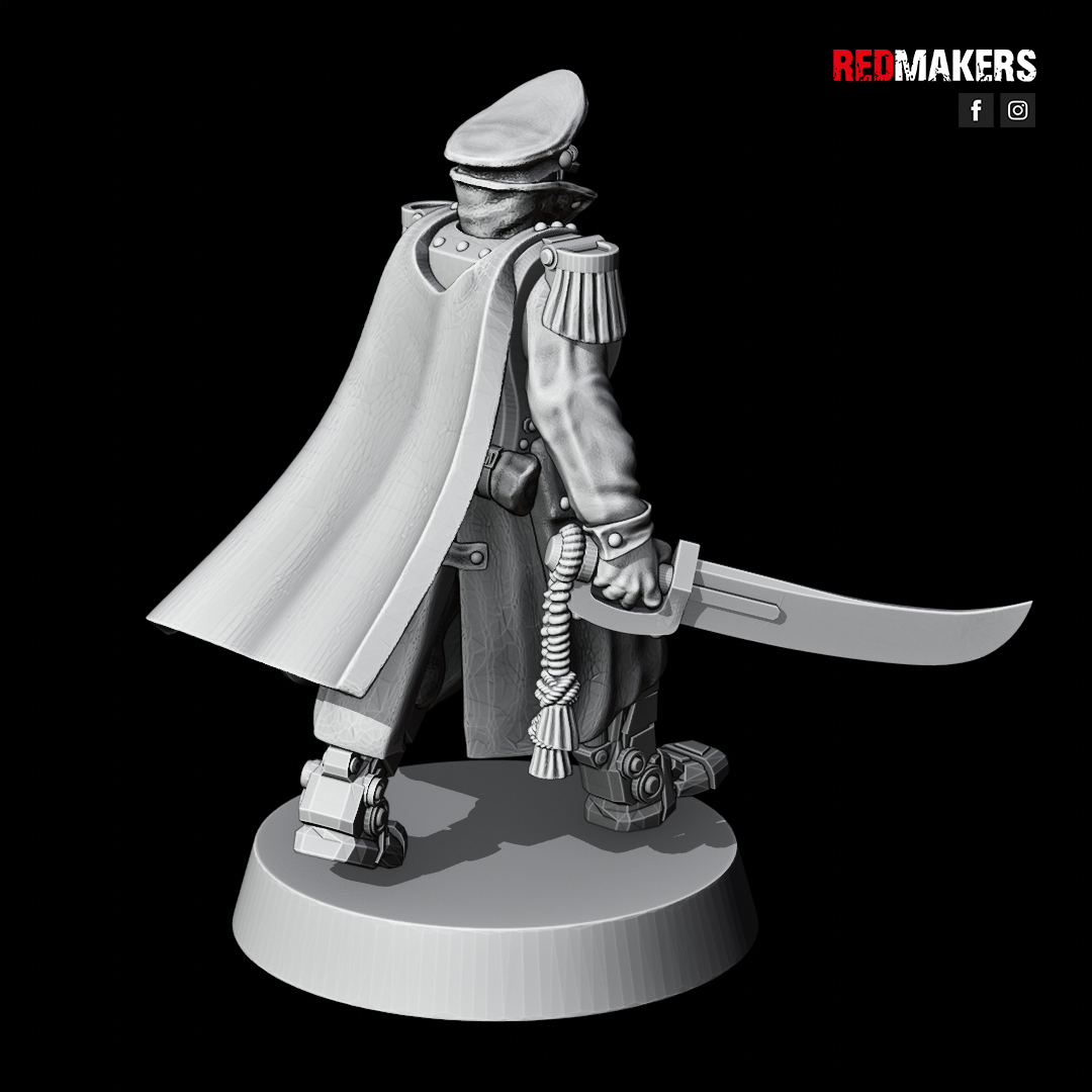 Free 3D file Commissar of the Imperial Force ⚔・3D printing design to ...