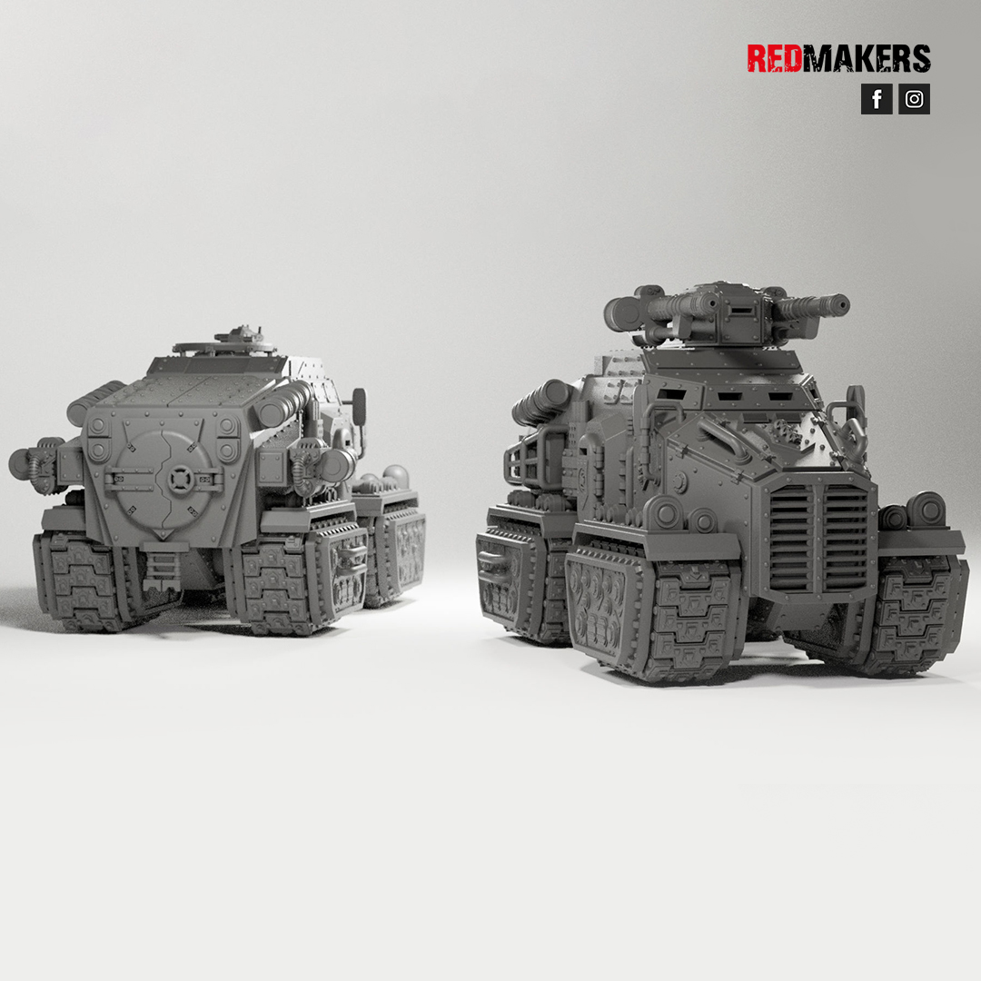 3D file Imperial military force Heavily armored vehicle 🪖・3D printable ...