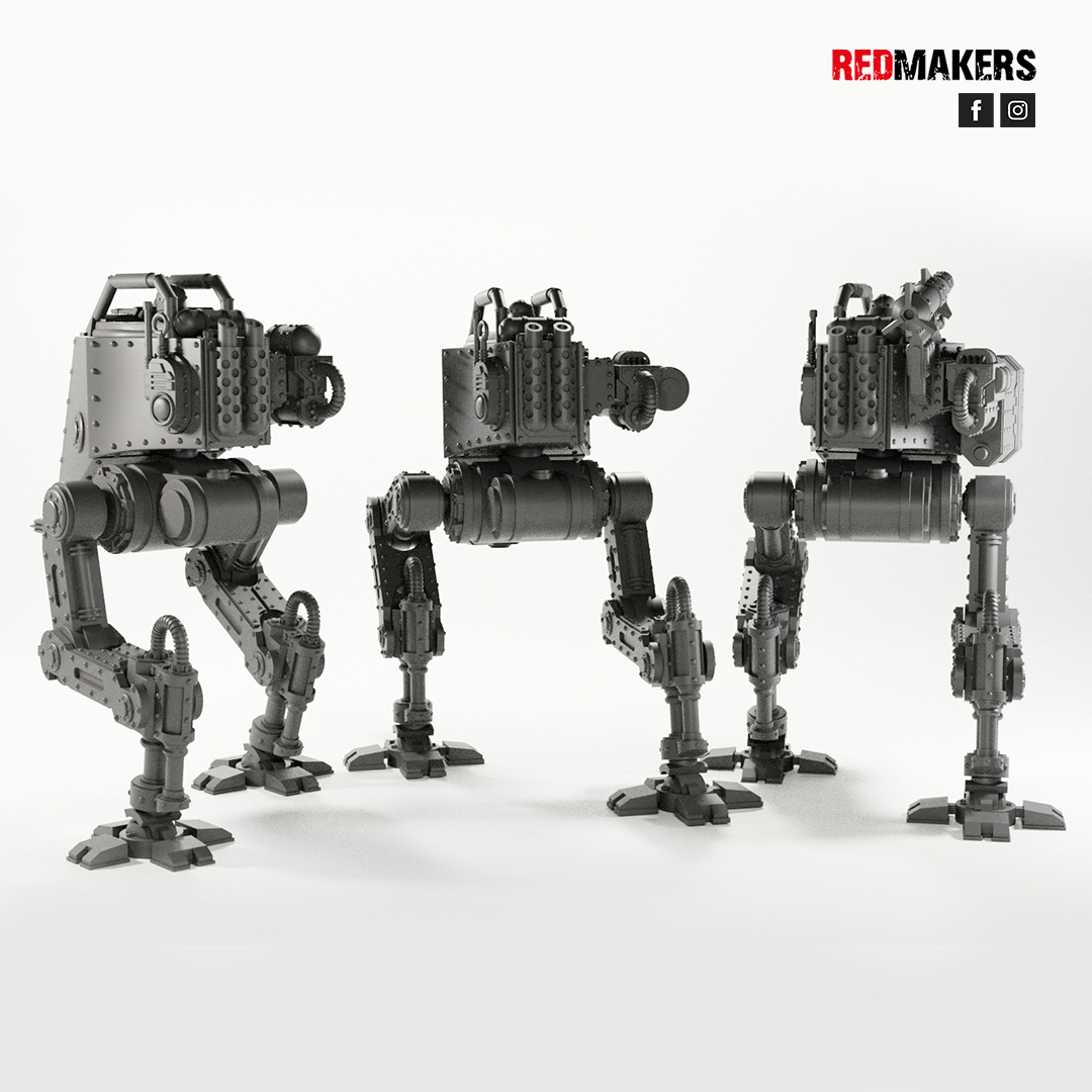 3D file Imperial force Light mech 🎲・3D printable design to download・Cults