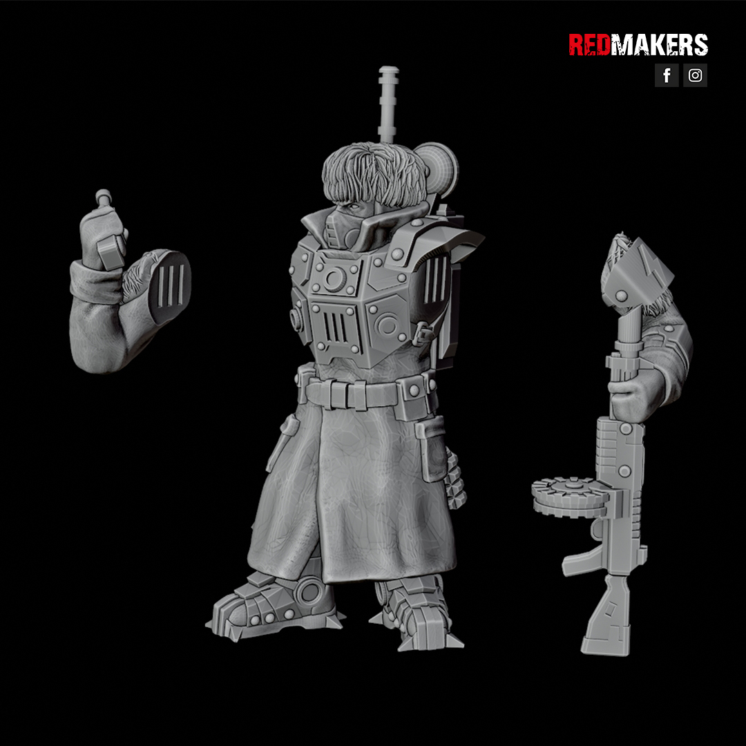 3D file Ice Warriors - Command Squad of the Imperial Force 🧊・Model to ...