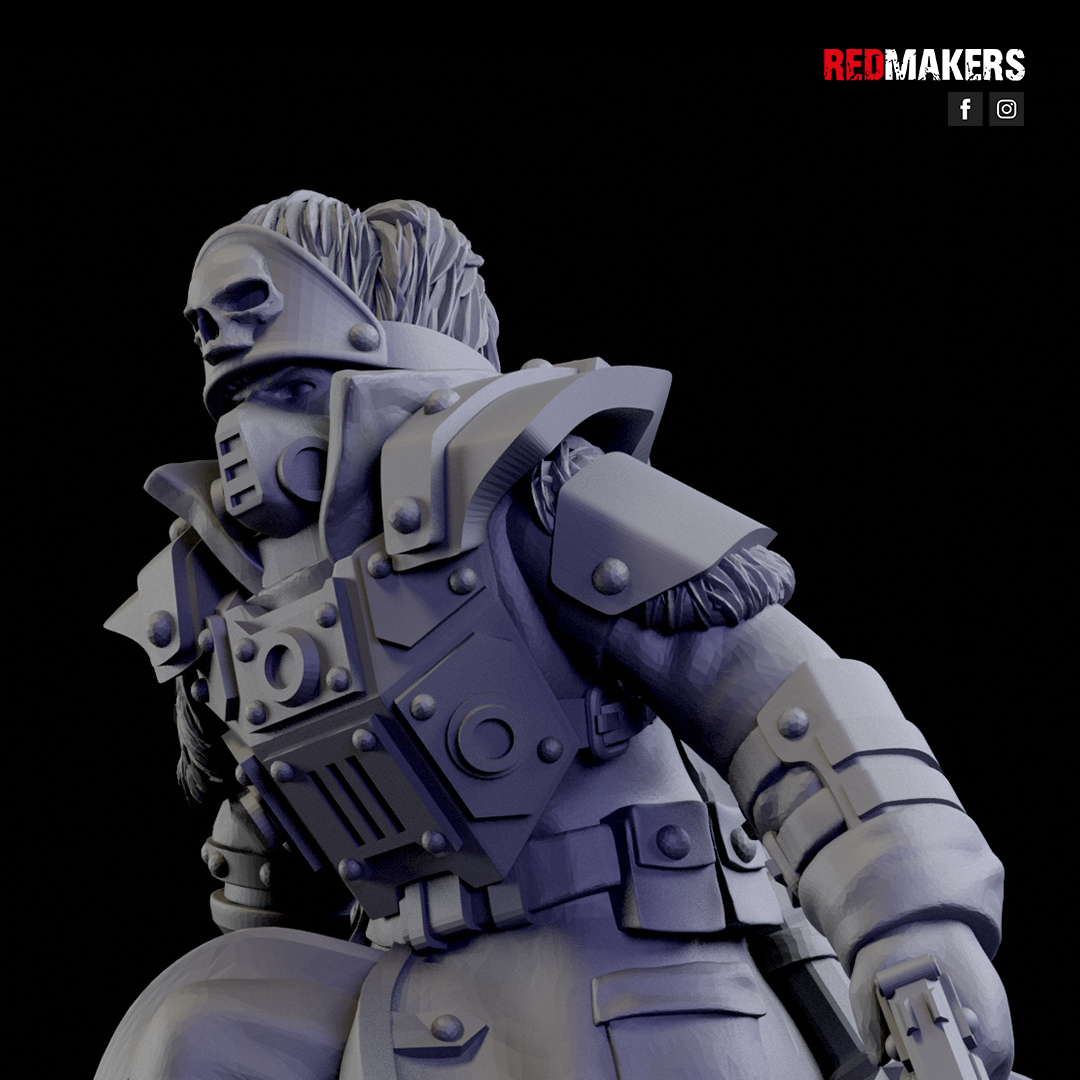 Free 3D file Ice Warriors - Lieutenant of the Imperial Force 🧊・3D print ...