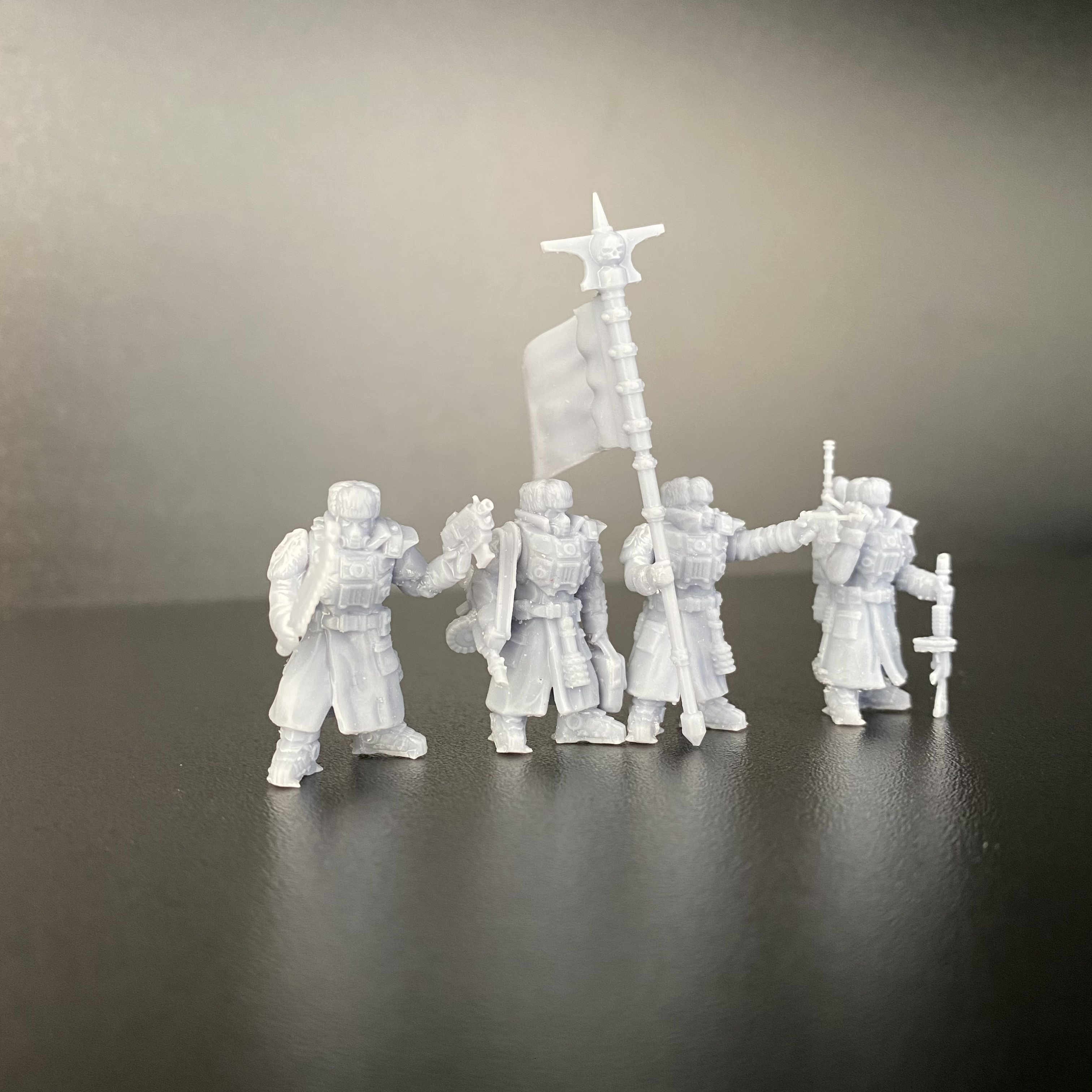 3D file Ice Warriors - Command Squad of the Imperial Force 🧊・Model to ...