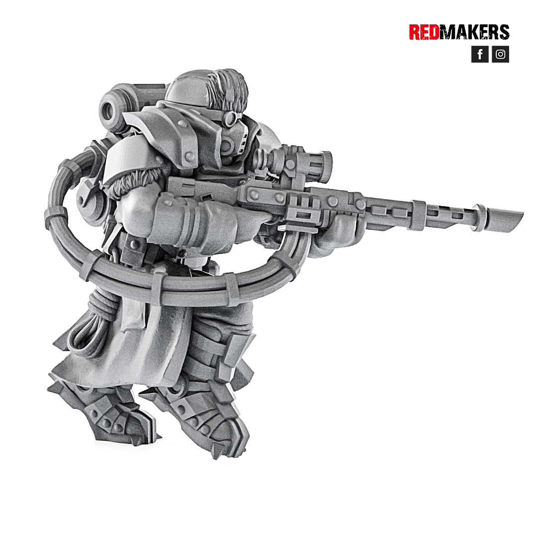 3D file Ice Warriors - Elite squad of the Imperial Force 🧊・3D print ...