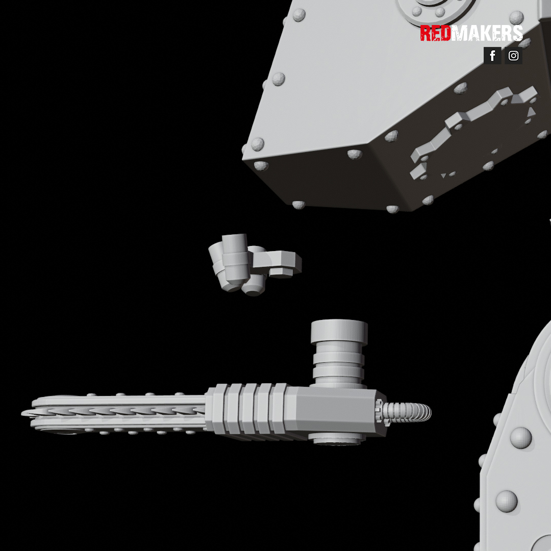 3D file Imperial force Light mech 🎲・3D printable design to download・Cults